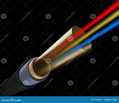 Binary Data Flow Stock Illustration Illustration Of Internet 11146441