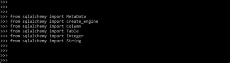 Python Sqlalchemy Create All