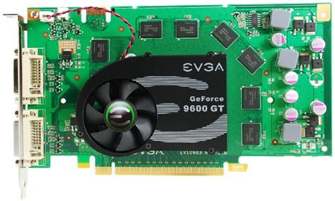 Evga Nvidia Geforce 9600 Gt 512mb Ddr3 2x Dvi Pci E Graphics Card