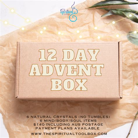 Advent Box 12 Day The Spiritual Toolbox