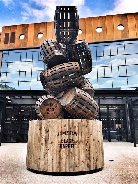 Jameson Black Barrel Sculpture Barrel Brewery Design Barrel Furniture