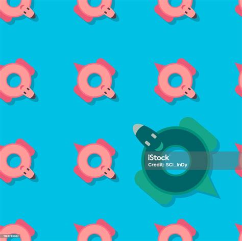 여름 시즌을 위한 패턴 디자인 벡터 일러스트는 선물 포장 지 질감 아이 책 표지에 대 한 플랫 스타일입니다 맨 위 보기 0명에