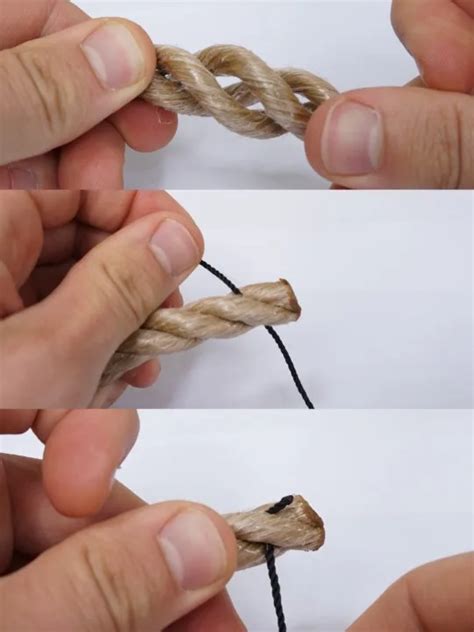 How To Make DIY Rope Drawer Handles Two Roaming Souls