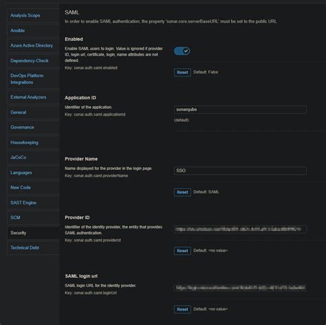 Saml Authentication Not Working Sonarqube Server Community Build Sonar Community