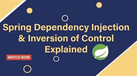 spring di and ioc explained simplifying core concepts for java