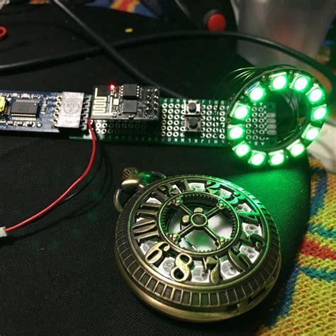 Neopixel Pocket Watch Hackaday Io