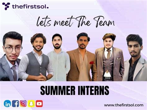 The First Sol On Linkedin Thefirstsol Firstsolteam Welcomeinterns Summerinternship