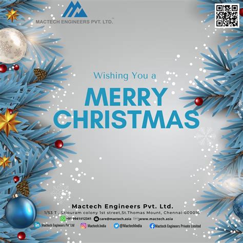 Mactech Engineers Team Wishes You Merry Christmas Mactech Engineers