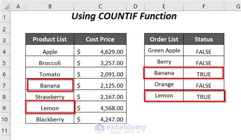 How To Check If Value Exists In Range In Excel 8 Ways Exceldemy