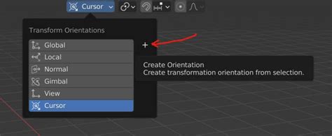 Using The Different Transform Orientations In Blender Blender Base Camp