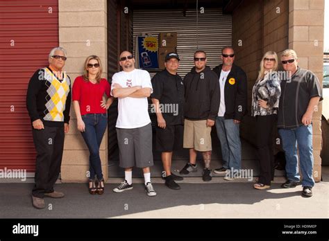 Storage Wars From Left Barry Weiss Brandi Passante Jarrod Schulz Dave Hester Brandon