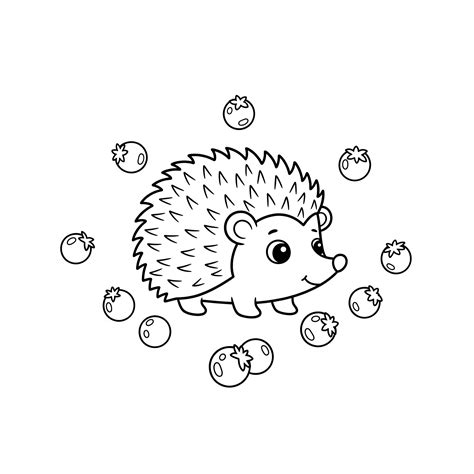 74 Coloriage Herisson à Imprimer Ou Colorier En Ligne