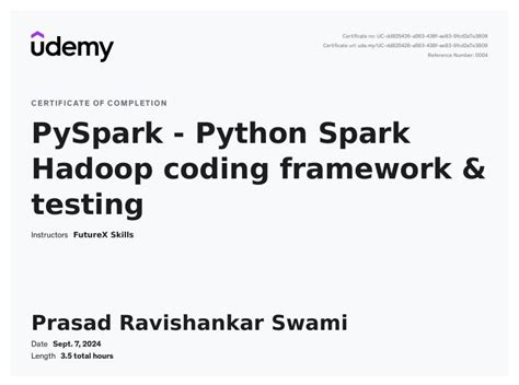 Prasad Swami On Linkedin This Is The Best Course To Learn Pyspark From
