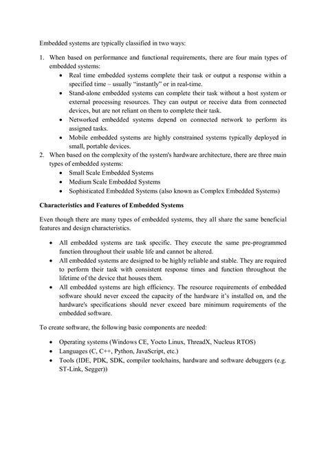 Embedded System Software Pdf