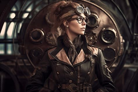 Download Ai Generated Woman Steampunk Royalty Free Stock Illustration Image Pixabay