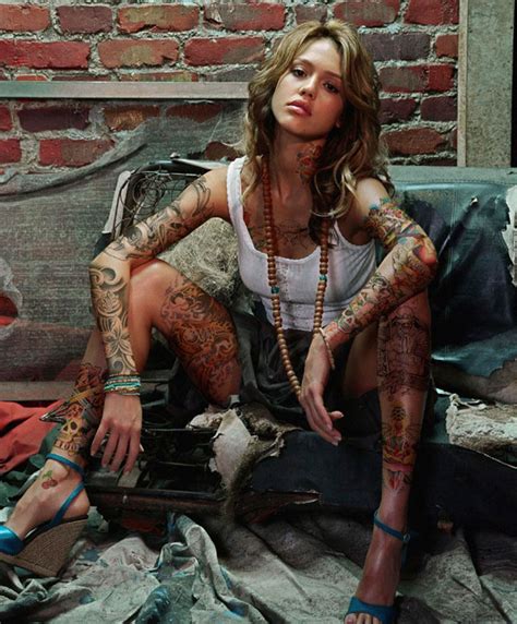 Jessica Albas Tattoo ~ Info