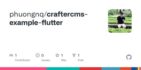 GitHub Phuongnq Craftercms Example Flutter