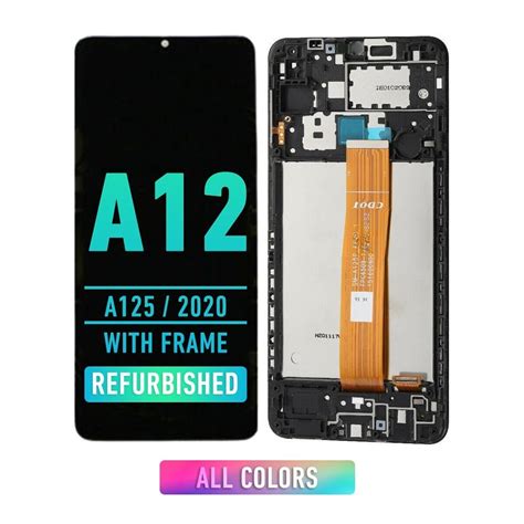 Samsung Galaxy A12 A125 2020 Lcd Oled Screen Assembly Replacement