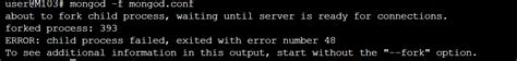 Lab Error On Config M103 Basic Cluster Administration Mongodb