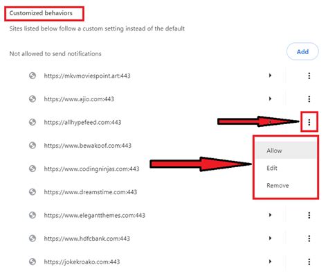 How To Enable Or Disable Notifications From Web Browsers Geeksforgeeks
