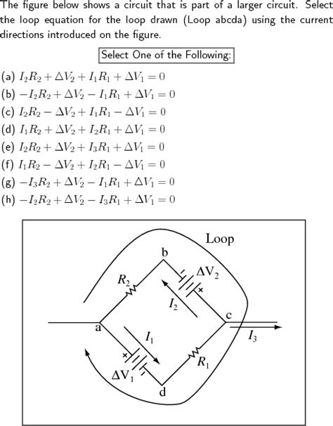 Solved The Figure Below Shows A Circuit That Is Part Of A Chegg