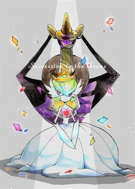 Gardevoir Mega Gardevoir And Aegislash Pokemon Drawn By Koutetusin