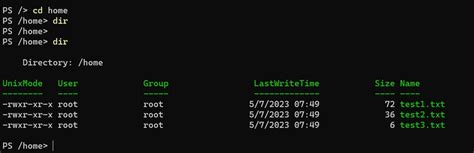 Running Powershell Inside Docker Container