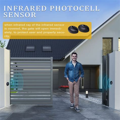 Buy Lb Automatic Sliding Gate Kit Opener Electric Rolling Driveway Slide Gate Mighty Motor