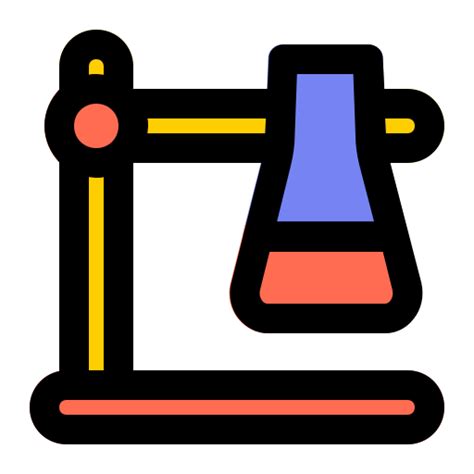 Flask Generic Outline Color Icon