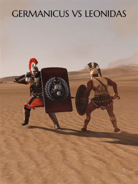 Germanicus Vs Leonidas Epic Battle Showdown Tiktok
