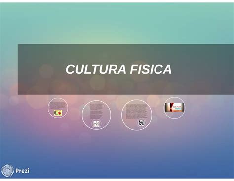 Cultura Fisica Ppt