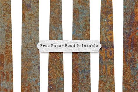 Free Download Paper Beads Printable Hg Designs