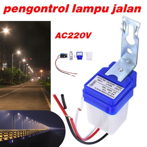 Jual As 10 Saklar Lampu Otomatis Sensor Cahaya 220v 10a Ldr Switch Anti Air Shopee Indonesia