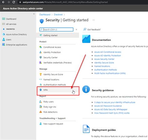 How To Configure Mfa Methods For Azure Ad Diecknet