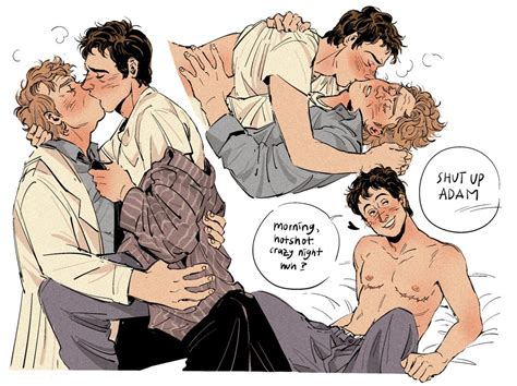 Rule 34 Adam Stanheight After Sex Dilf Gay Implied Sex Lawrence Gordon Mastectomy Scar Morning