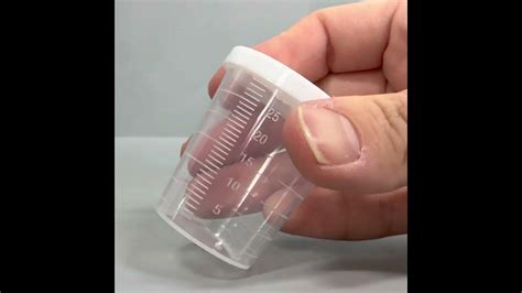 플라스틱 계량컵 미니 비이커 뚜껑 액체 가루 소분 30ml Youtube