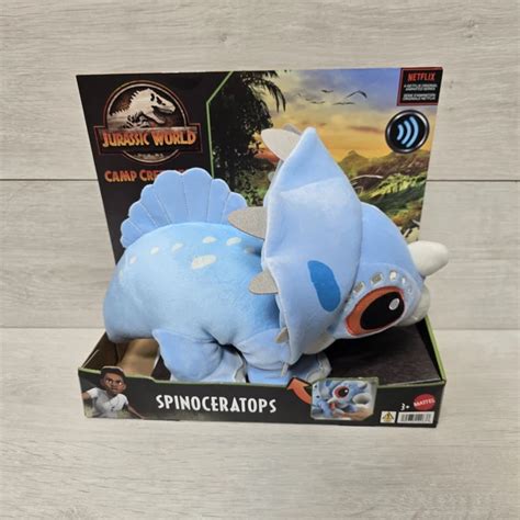Jurassic World Camp Cretaceous Spinoceratops Plush Dinosaur Soft Toy