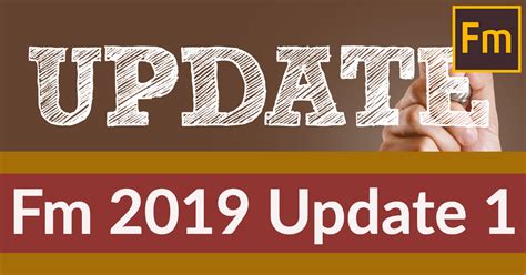 Framemaker 2019 Update 1 Now Available Tech Comm Tools