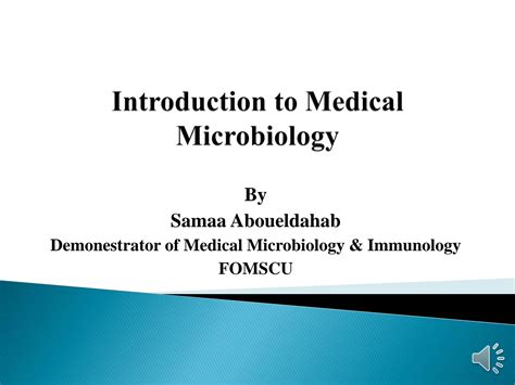 Solution Introduction To Medical Microbiology Studypool