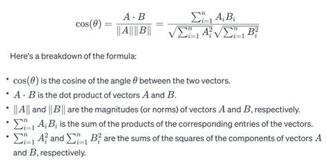 What Is Cosine Similarity And How Is It Useful For Text Embeddings DEV Community