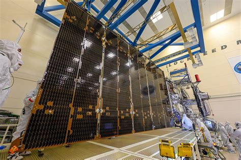 Fold Out Nasa Satellite Solar Array Undergoes Successful Test Deployme
