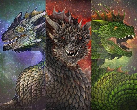 Drogon Viserion E Rhaegal Braincp