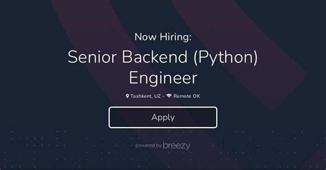 Diyorbek Sadullaev On Linkedin Senior Backend Python Engineer At Super Dispatch