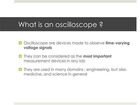 An Introduction To Oscilloscopes PDF