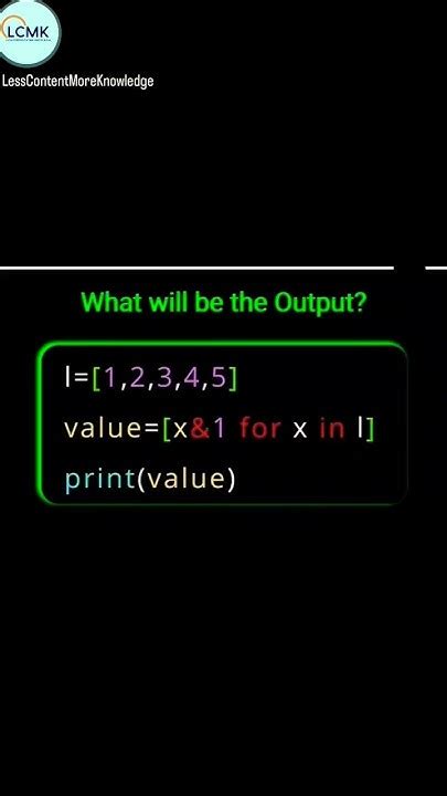 Did You Know The Answer🤔 Python Interview Question🙋 Coder Pythontutorial Viral Shorts