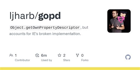 Github Ljharb Gopd `object Getownpropertydescriptor` But Accounts