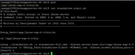 Jboss Eap 6 X Scripts Standalone Sh DYINDIA PROVIDE PRACTICAL GUIDE