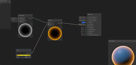 hdr shadergraph doesnt recognize fresnel effect unity engine unity