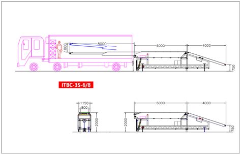inclined telescopic belt conveyor for loading unloading 40ft containers