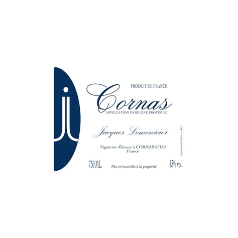 2019 Jacques Lemenicier Cornas Aoc Medium Plus
